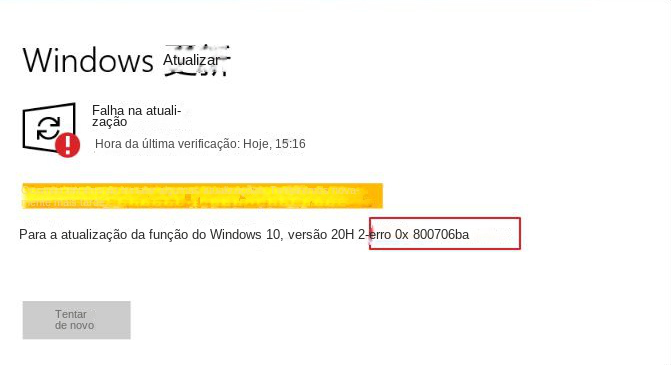 Solucione o error 0x800706ba: varias dicas para resolver de vez - Rene ...