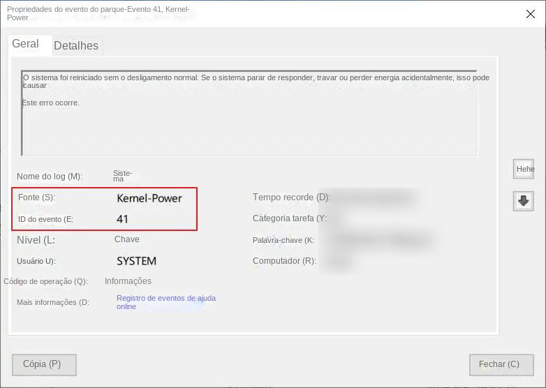 Resolva o erro Kernel Power 41 no Windows 10 agora mesmo - Rene.E Laboratory