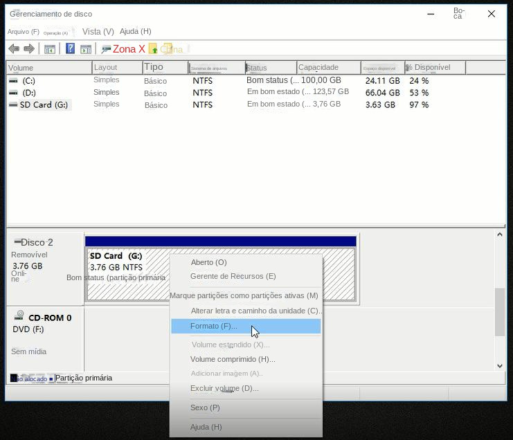 Como formatar e desfazer a formatação de um cartão SD? - Rene.E Laboratory